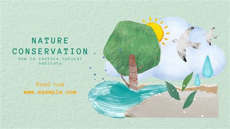 Nature Conservation PowerPoint Presentation Template Premium Collage Maker Rawpixel