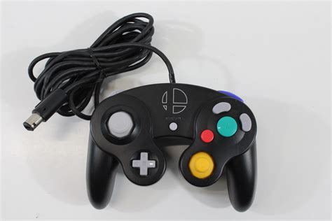 Official Nintendo Gamecube Controller Smash Bros Ultimate Black Oem T3
