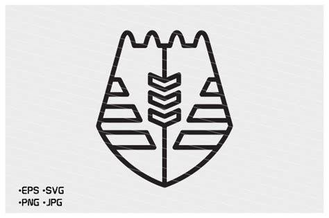Heraldic Design Element Shield Badge Graphic By Designfour · Creative