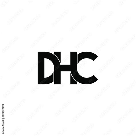 Dhc Letter Original Monogram Logo Design Stock Vector Adobe Stock