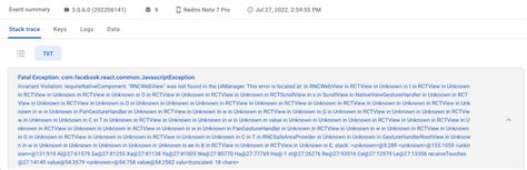 Invariant Violation: requireNativeComponent: "RNCWebView" was not found in the UIManager ...