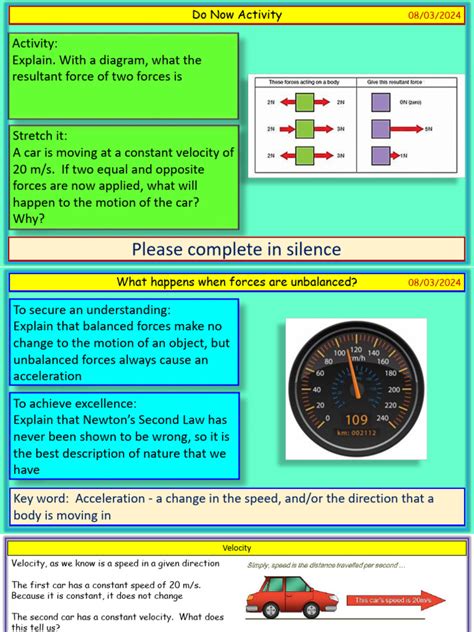 3a force and acceleration pdf force acceleration