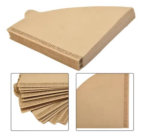 Papel De Filtro De Café Polpa De Madeira Natural Em Forma De Mercadolivre