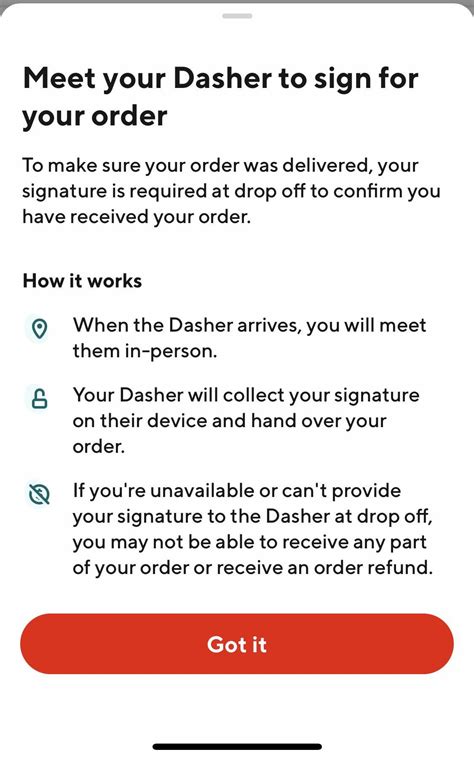 Signature Verification : r/doordash