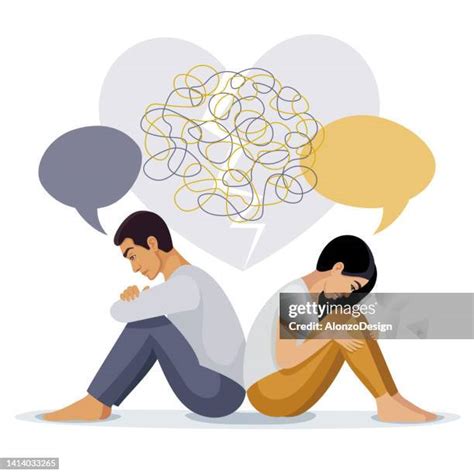 Separation Masculine Feminine Cartoon Photos And Premium High Res