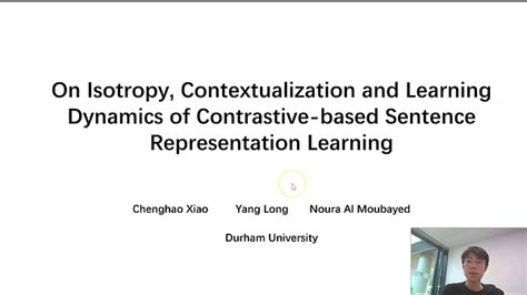 On Isotropy Contextualization And Learning Dynamics Of Contrastive