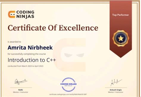 Amrita Nirbheek On Linkedin Hey Connections I Am Extremely Happy To Share My New Achievement
