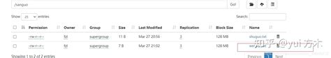 Hadoop Hdfs的shell操作（常用命令） 知乎