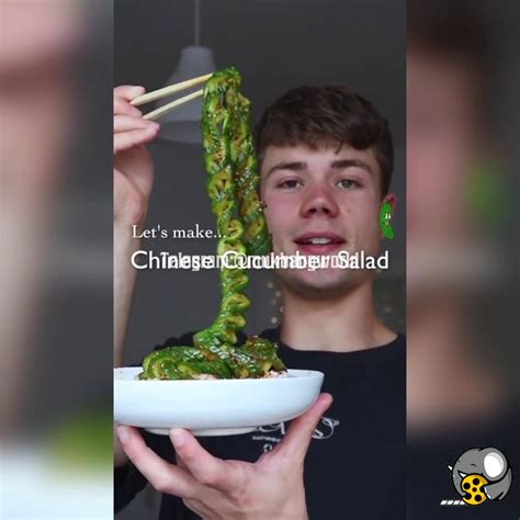 طرز تهیه سالاد خیار چینیسالاد چینیسالاد با خیارسالاد خیارخوشمزهجدید فیلو