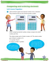 Max Maths Year Learn Together Comparing And Ordering Decimals Maths Year