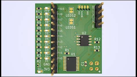Github Urishstm32 Breakout Sao Stm32f030 Shittyaddon Breakout