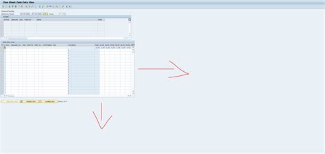 How Expand Time Sheet Data Entry View Tables Sap Community