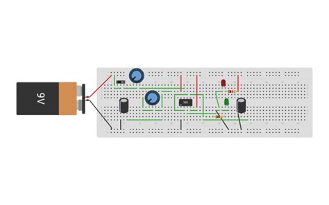 Circuit Design Circuito 2 SemÁforo Tinkercad