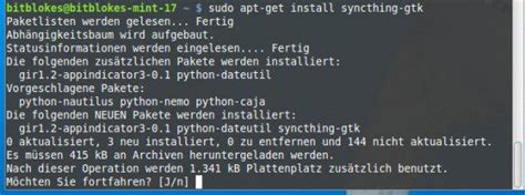 Syncthing Gtk 06 Mit Dateimanager Integration