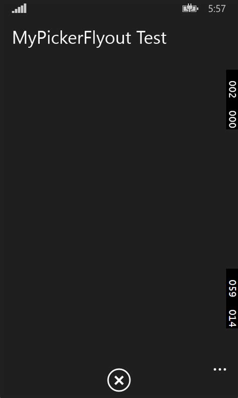 Xaml Custom Commandbar To Pickerflyout Stack Overflow