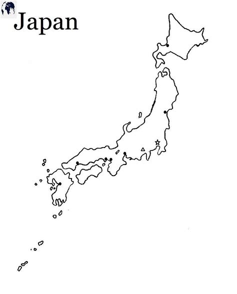 Blank Japan Map