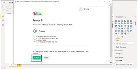 Zoho Creator Connector For Microsoft Power Bi Zoho Creator Help