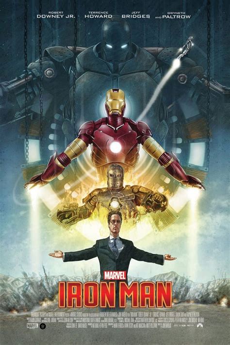 Iron Man 2008 Posters — The Movie Database Tmdb