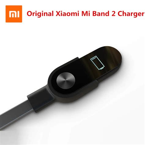 Original Xiaomi Mi Band Charger Cable Gold Plated Charging Contacts Easy To Carry Mini