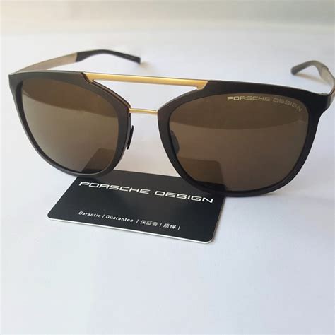 Porsche Design - Titanium - Gold - Black - New - Sunglasses - Catawiki