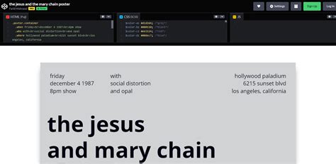 26 Css Poster Examples To Take Inspiration Webtopic