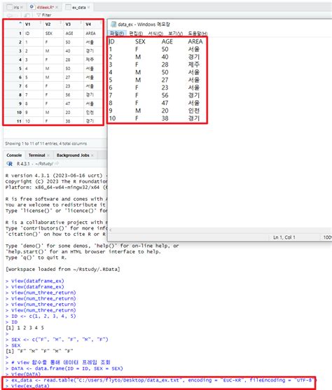 혼공학습단 10기 혼공 R데이터분석 공부 4주차😊
