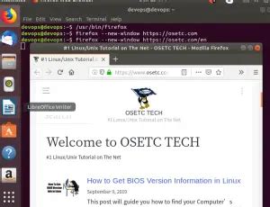 How To Start Firefox From The Command Line In Linux OSETC TECH