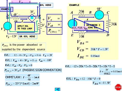 Single Loop Circuits Background Using Kvl And Kcl