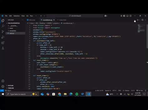 Anu Elasarapu On Linkedin Python Tkinter Coding Stopwatch Programming Learning