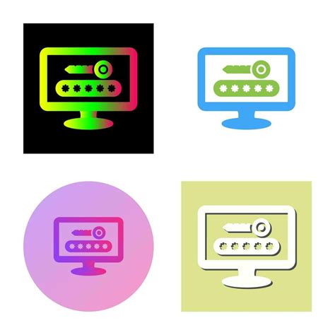 Password Vector Icon 31141102 Vector Art At Vecteezy