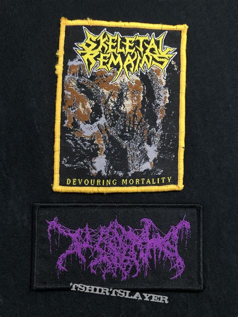 Skeletal Remains And Worm Patches For 1000daysofsodom Tshirtslayer