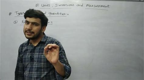 lec 01 units dimensions and measurement iit jee neet physics youtube