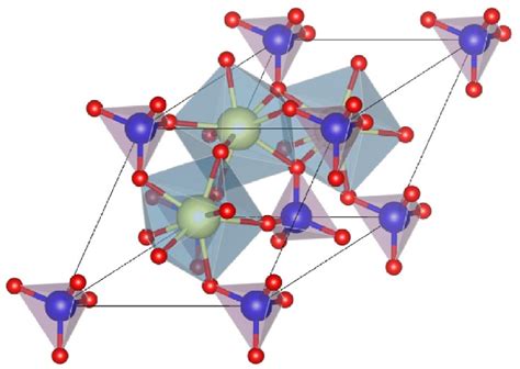 The Camoo 4 Crystal Diagram Was Drawn Using Vesta Software Ca Yellow Download Scientific