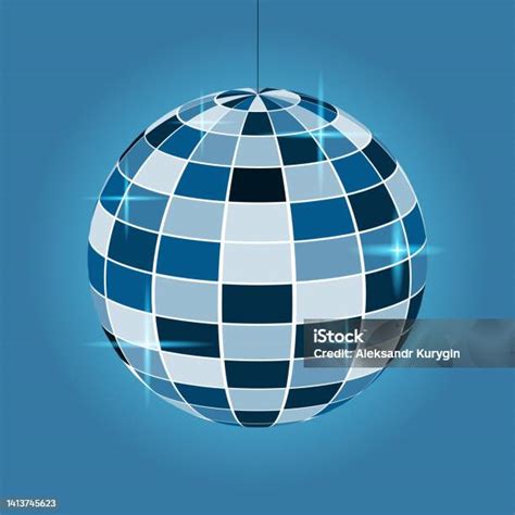 디스코 볼 디스코와 댄스 플로어의 디자인을위한 거울 요소 3d 벡터 1970 1979 년에 대한 스톡 벡터 아트 및 기타 이미지 1970 1979 년 1980 1989