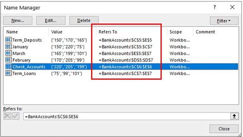 Find The Location Of A Named Range In Excel Google Sheets Automate Excel