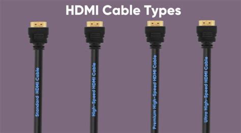 How Many Types Of HDMI Cables Are There Full Breakdown Tech Inspection
