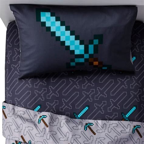 Minecraft® Sheet Set Minecraft Bedding Minecraft Bedroom Minecraft
