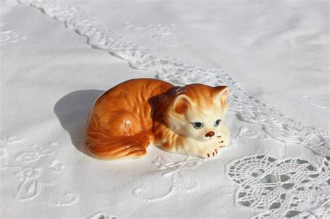 Фігурка рудий котик — ціна 449 грн у каталозі Статуетки Купити товари для дому та побуту за