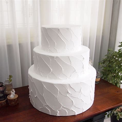 생일웨딩파티모형케이크 자연스런 터치무늬 생크림 대형 3단 클레이케익 네이버 블로그