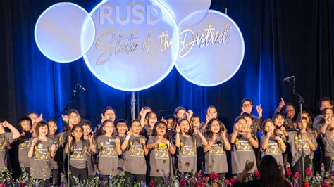 Rusd Highlights Student Success Digital Innovation At State Of The