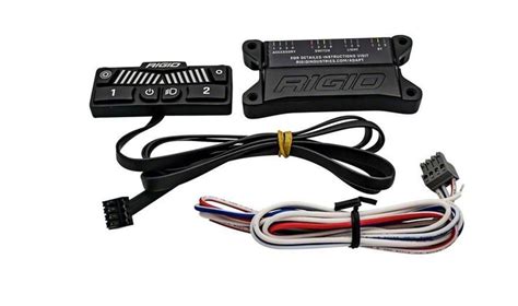 Rigid Industries Jeep Wrangler Adapt Light Bar Dash Switch Panel Controller Kit 21045 Universal