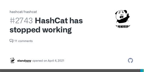 HashCat Has Stopped Working Issue 2743 Hashcat Hashcat GitHub