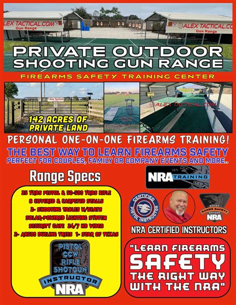 Private Outdoor Gun Range