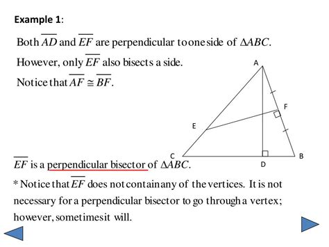 ppt triangles points of concurrency powerpoint presentation free