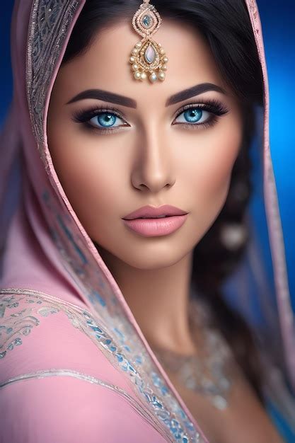 Premium Ai Image Superb Beautiful Arabic Woman