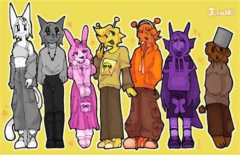 Sprunki Art Furry Art Drawing Challenge Body Part Drawing