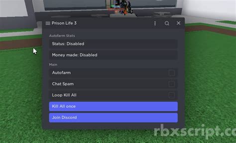 Prison Life 3 Auto Rob 1000 Per Second Scripts Rbxscript