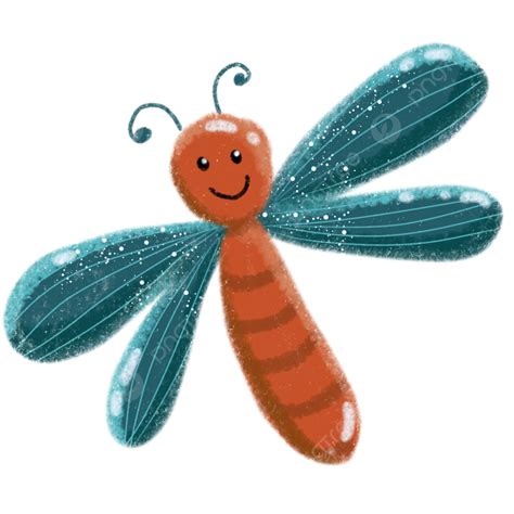 Cute Dragonfly Dragonfly Hand Painted Dragonfly Animal Png