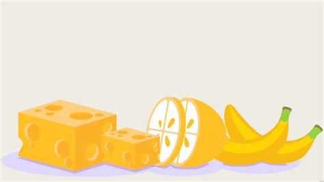 Yellow Food Background In Illustrator Svg Png  Eps Download
