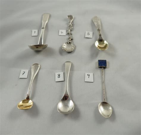 Antique Salt Spoons Value At Anna Kiefer Blog